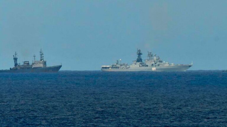 Flotta russa al largo della Sardegna: anche navi e aerei italiani ...