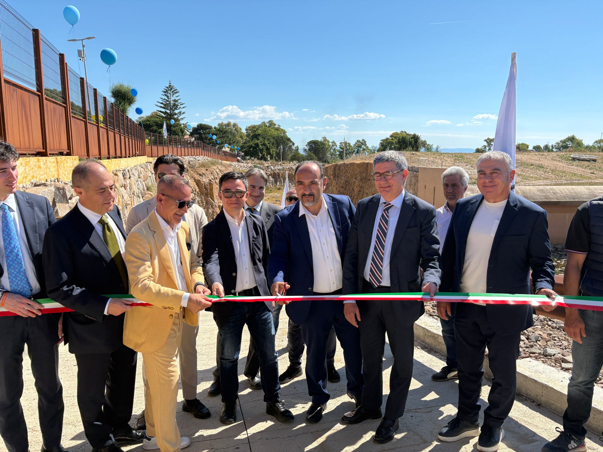 Poggio dei Pini, inaugurata la nuova diga: "Sicurezza idraulica ...
